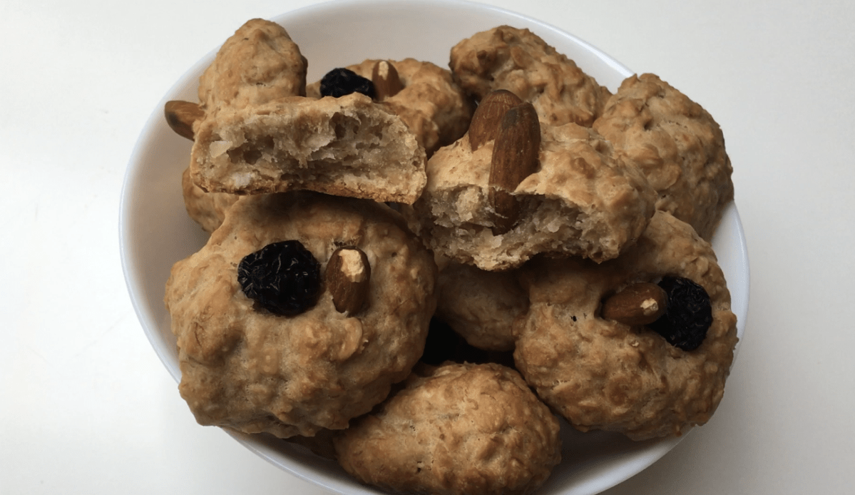 Auzu – Banānu cepumi bez cukura | Vegāniskas receptes – Vegāns Virtuvē